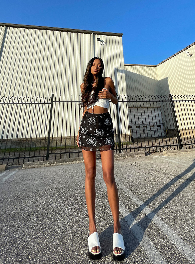 Britta Platform Heels White | Princess Polly USA