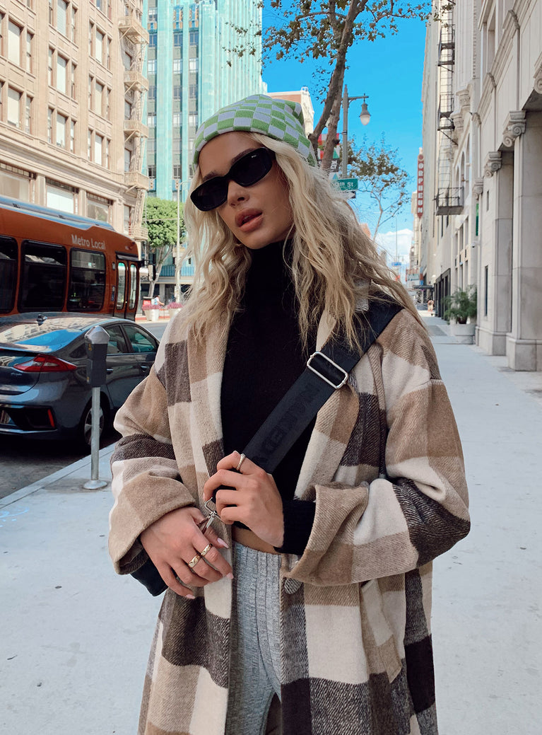 Penelope Coat Beige | Princess Polly USA